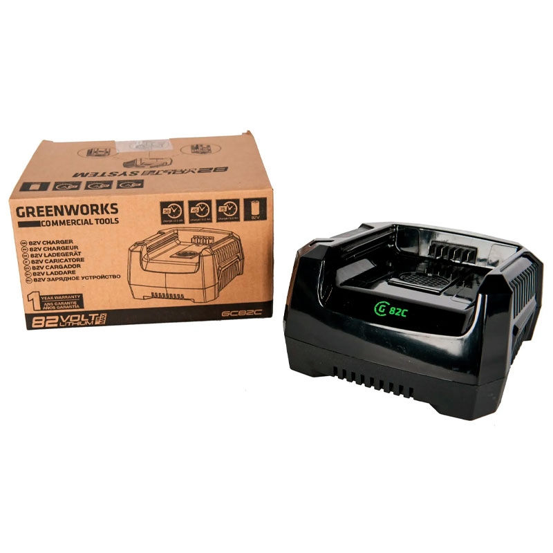 Зарядное устройство Greenworks G82C, 82V (2914707) по доступной цене ...